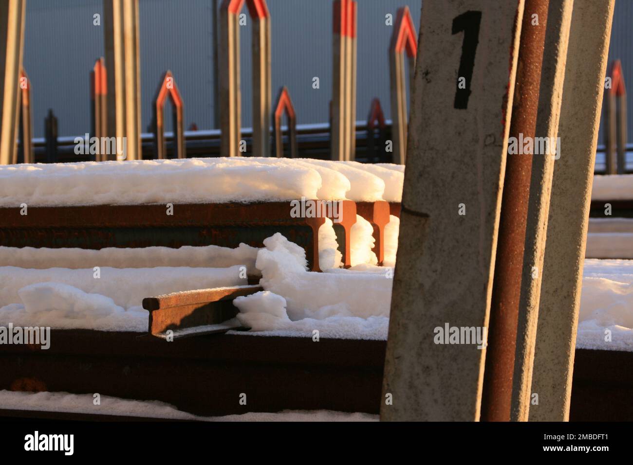 German rails hi-res stock photography and images - Alamy