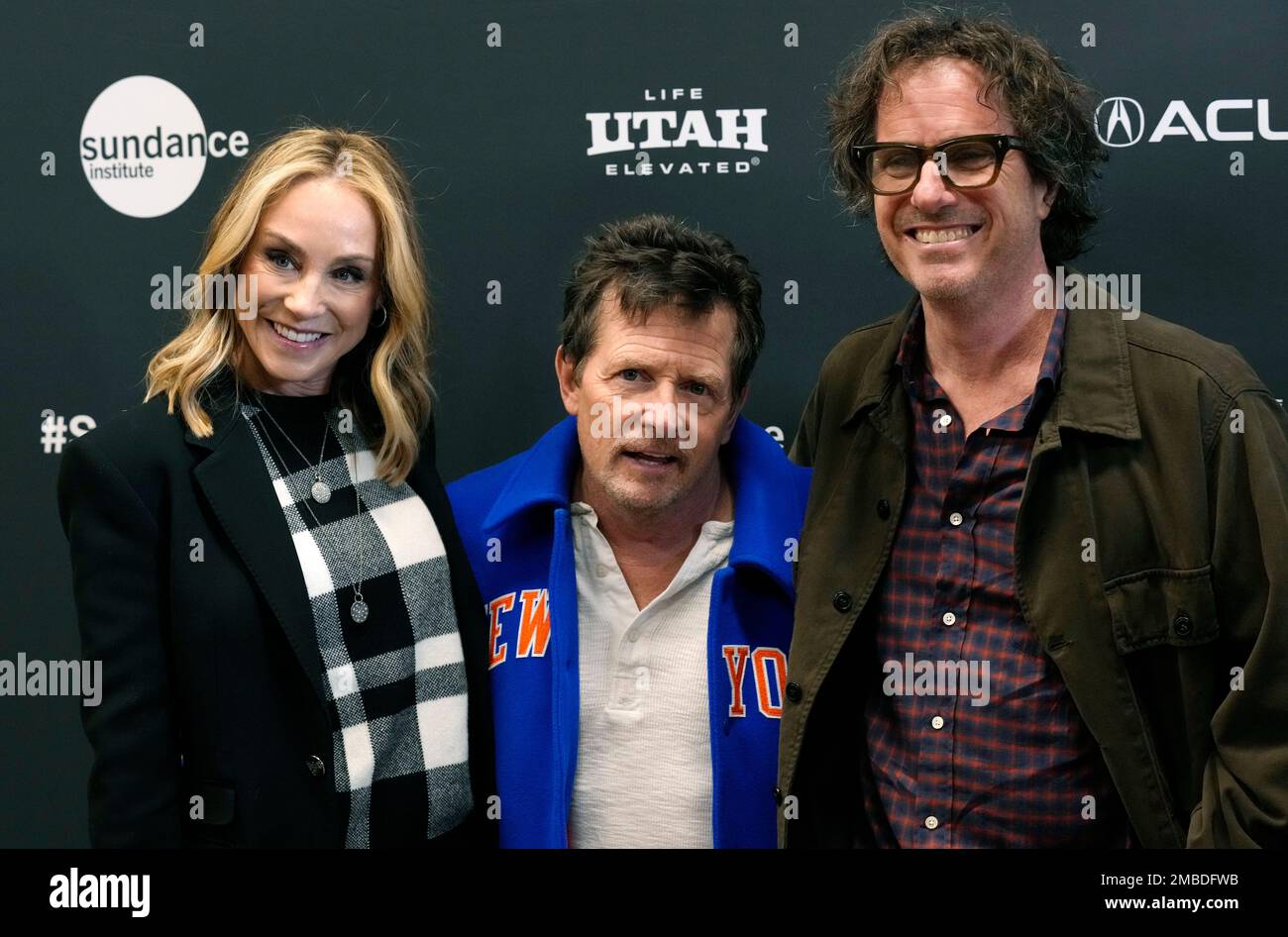 Michael J. Fox, center, subject of the documentary film "Still: A ...