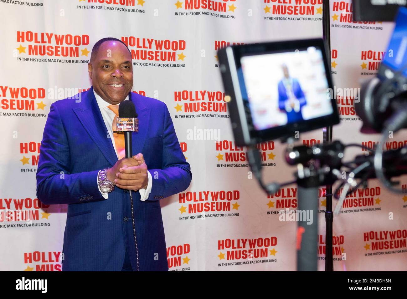 TV Host Tyrone Jackson and TV Reporter Athena Crosby attend the Tribute ...