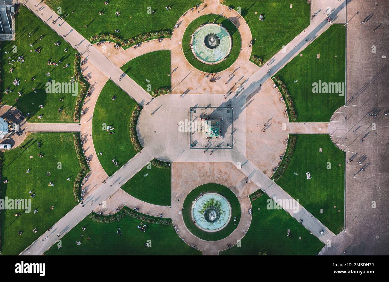 Schlossplatz in Stuttgart, Germany Stock Photo - Alamy