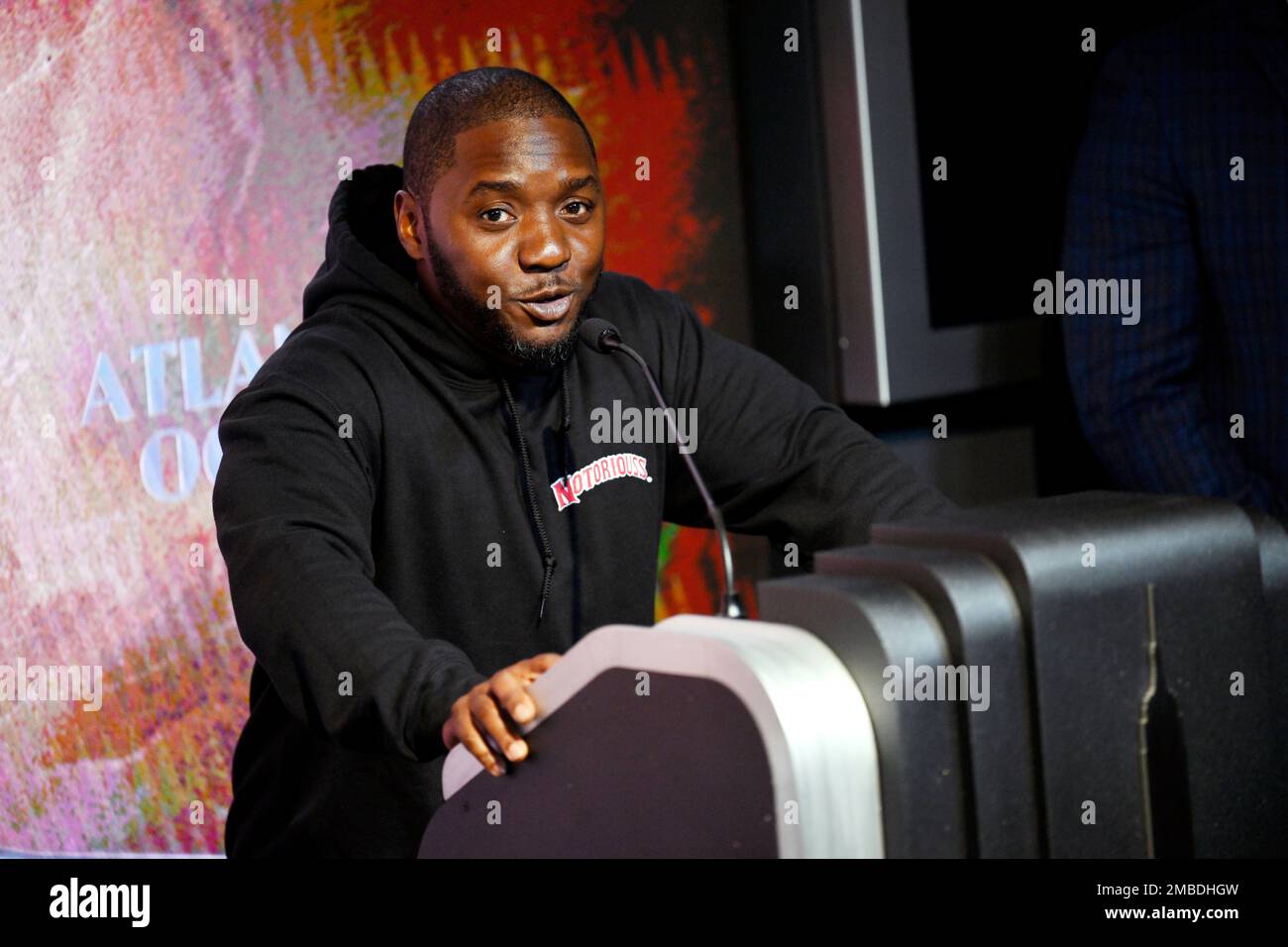 Lil' Cease participates in an Empire State Building ceremonial lighting ...