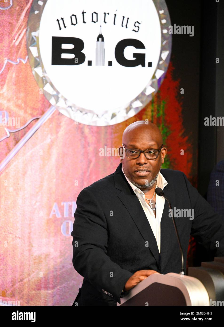 Business manager Wayne Barrow participates in an Empire State Building ...