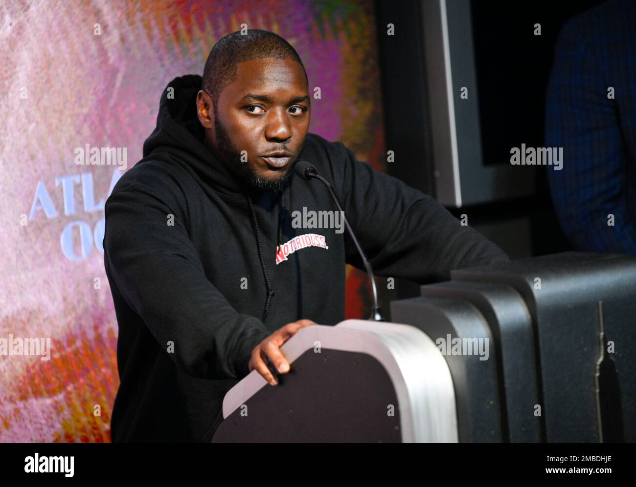 Lil' Cease participates in an Empire State Building ceremonial lighting ...