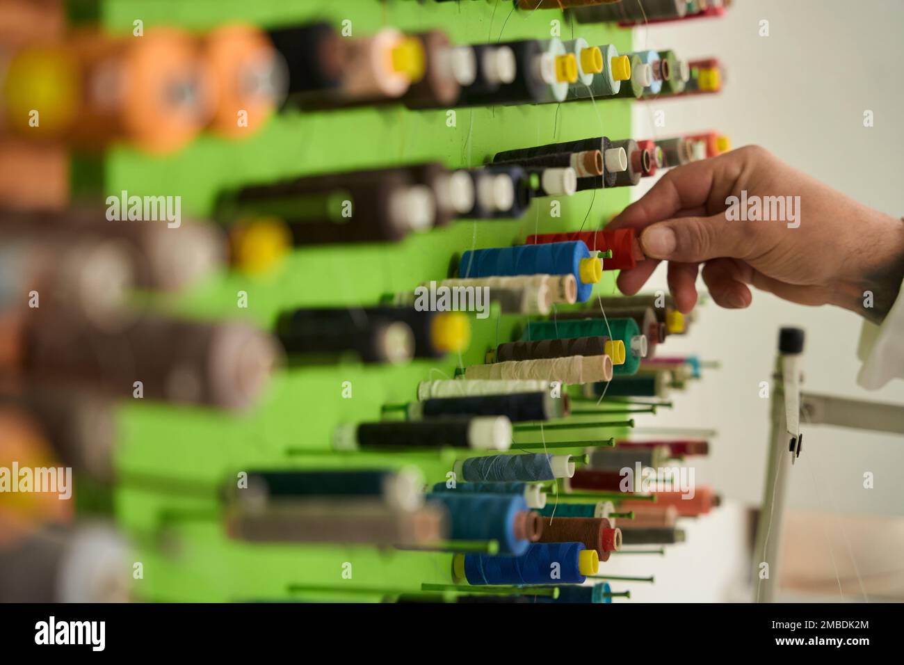 Rack of threads hi-res stock photography and images - Alamy