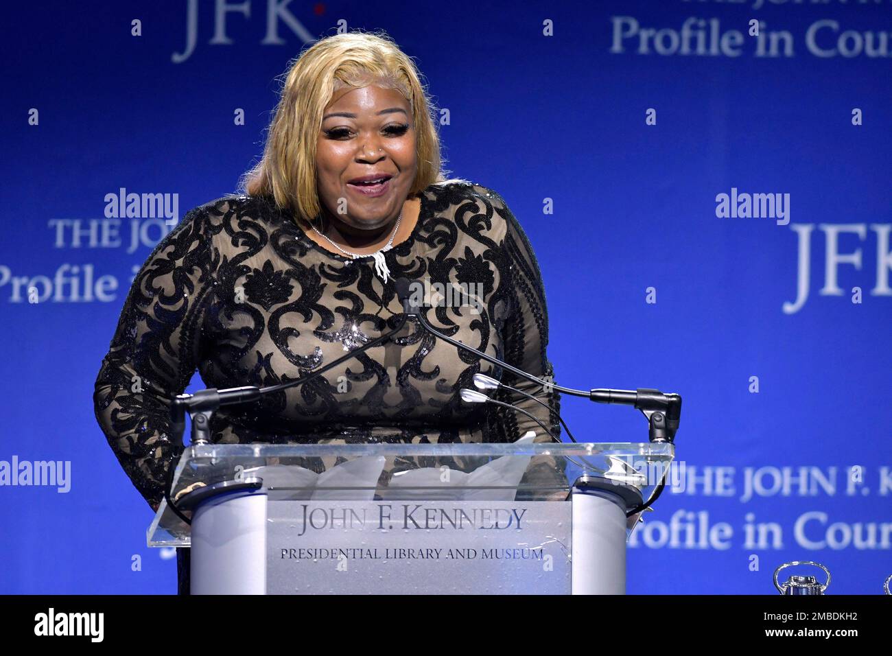 Wandrea' "Shaye" Moss, former Fulton County, Ga. election worker ...