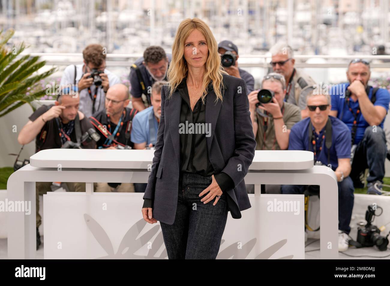 Sandrine Kiberlain poses for photographers at the photo call for the ...