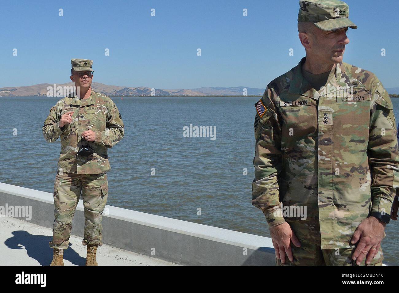 USACE Commander LTG Scott Spellmon listens to MOTCO Installation CDR ...