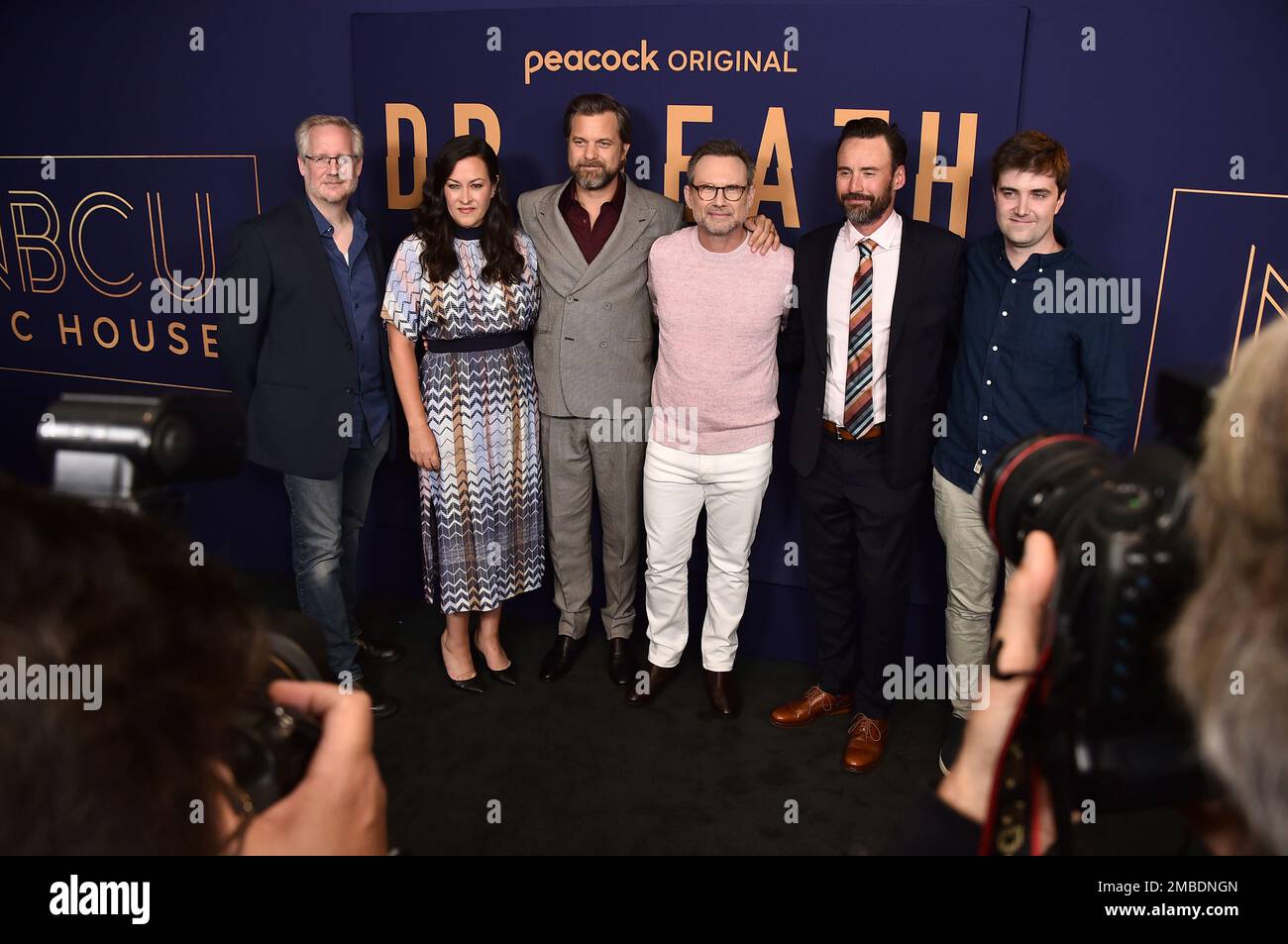 From left, Nicholas Renbeck, Maggie Kiley, Joshua Jackson, Christian ...