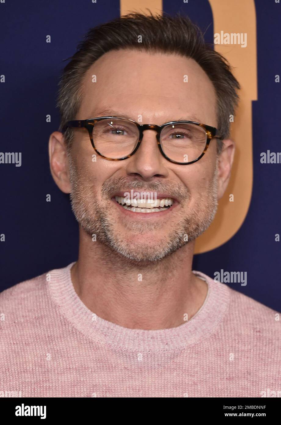 Christian Slater arrives at the NBC FYC House for "Dr. Death," Sunday ...