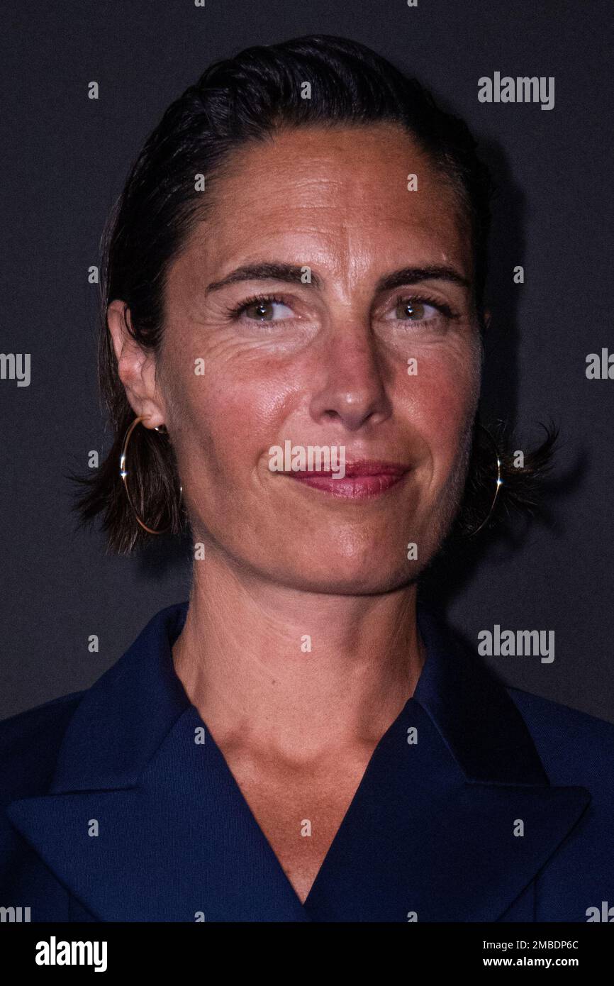 Alessandra Sublet pose for photographers upon arrival at the Women in ...