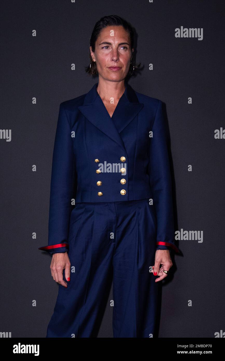 Alessandra Sublet pose for photographers upon arrival at the Women in ...