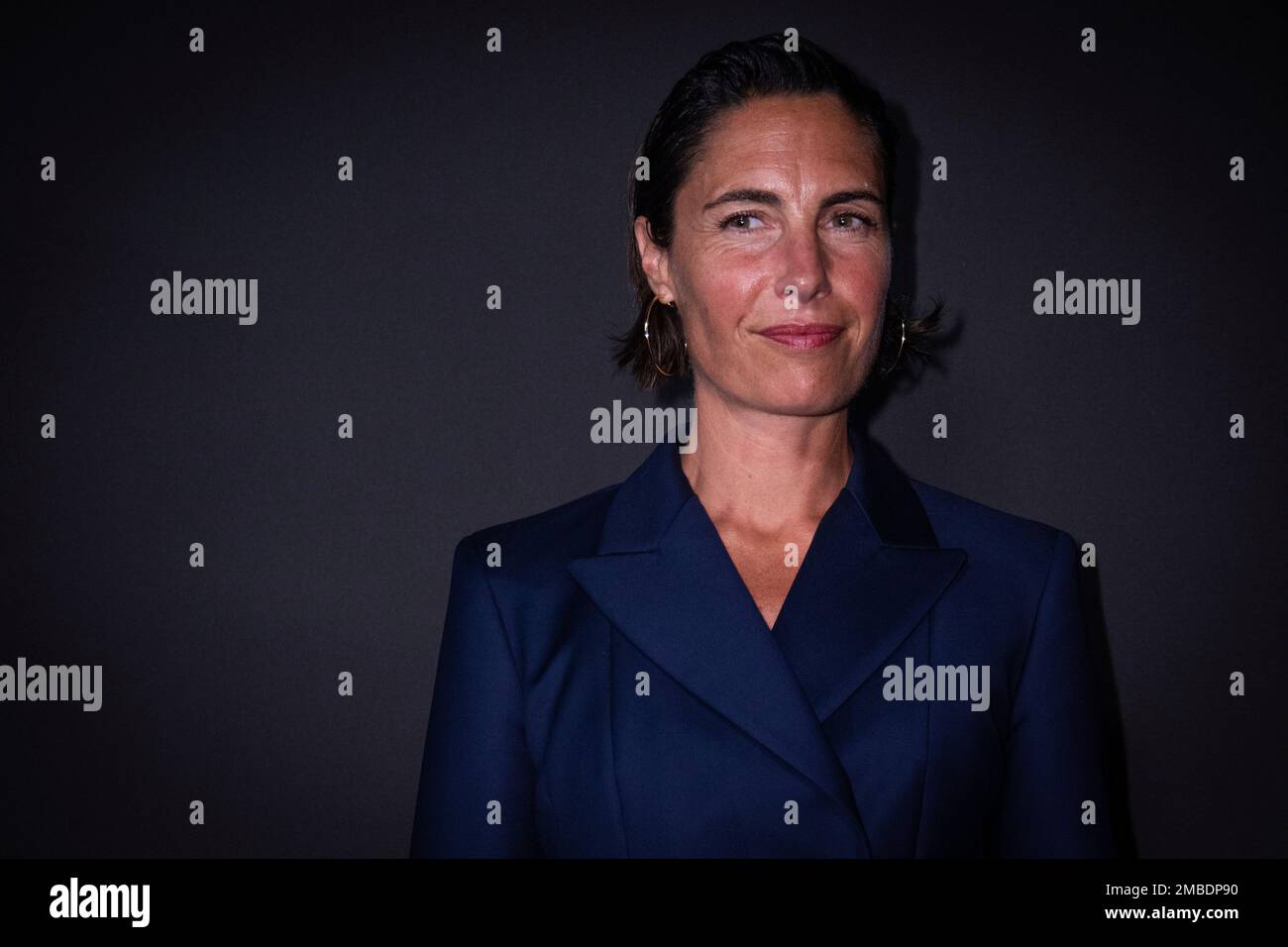 Alessandra Sublet pose for photographers upon arrival at the Women in ...