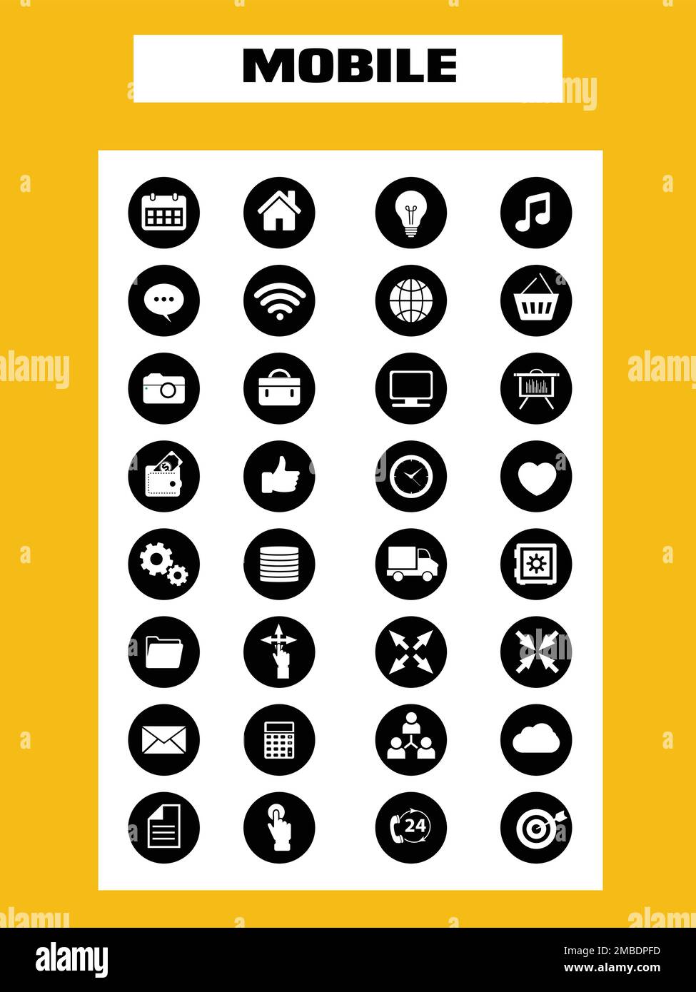 set of icons for your web Stock Vector Image & Art - Alamy