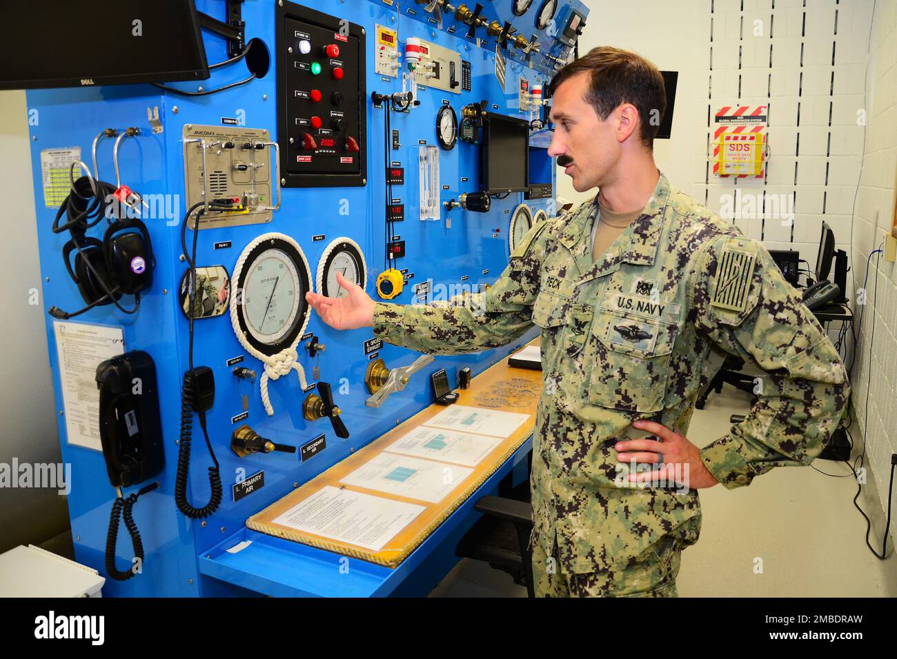 Hospital Corpsman 2nd Class Evan Peck, a member of the Naval Aerospace ...