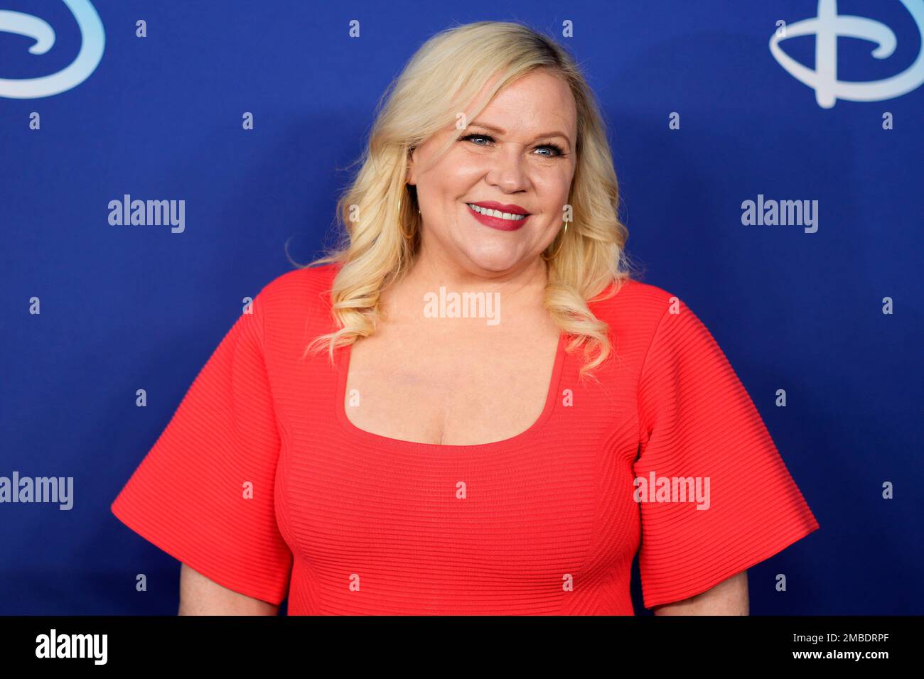 Holly Rowe attends the Disney 2022 Upfront presentation at Basketball ...
