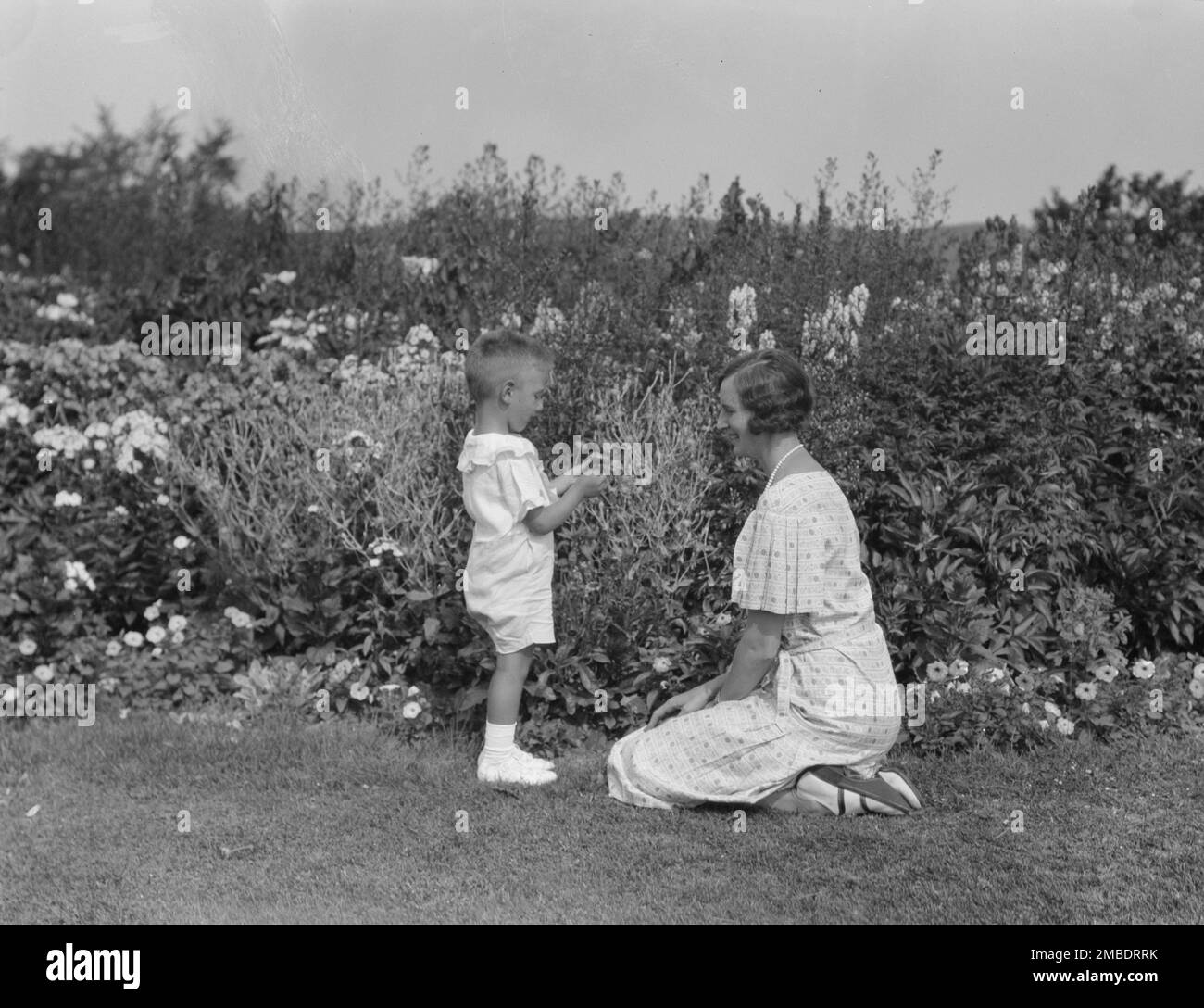 Rochester, Mrs., and Dudley, outdoors, 1931 July 25 Stock Photo - Alamy