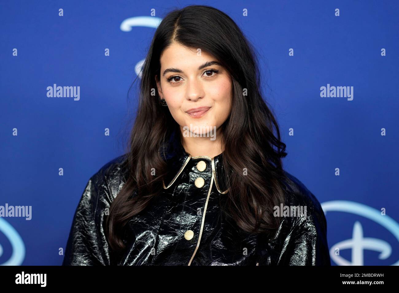Sofia Black-D'Elia attends the Disney 2022 Upfront presentation at ...