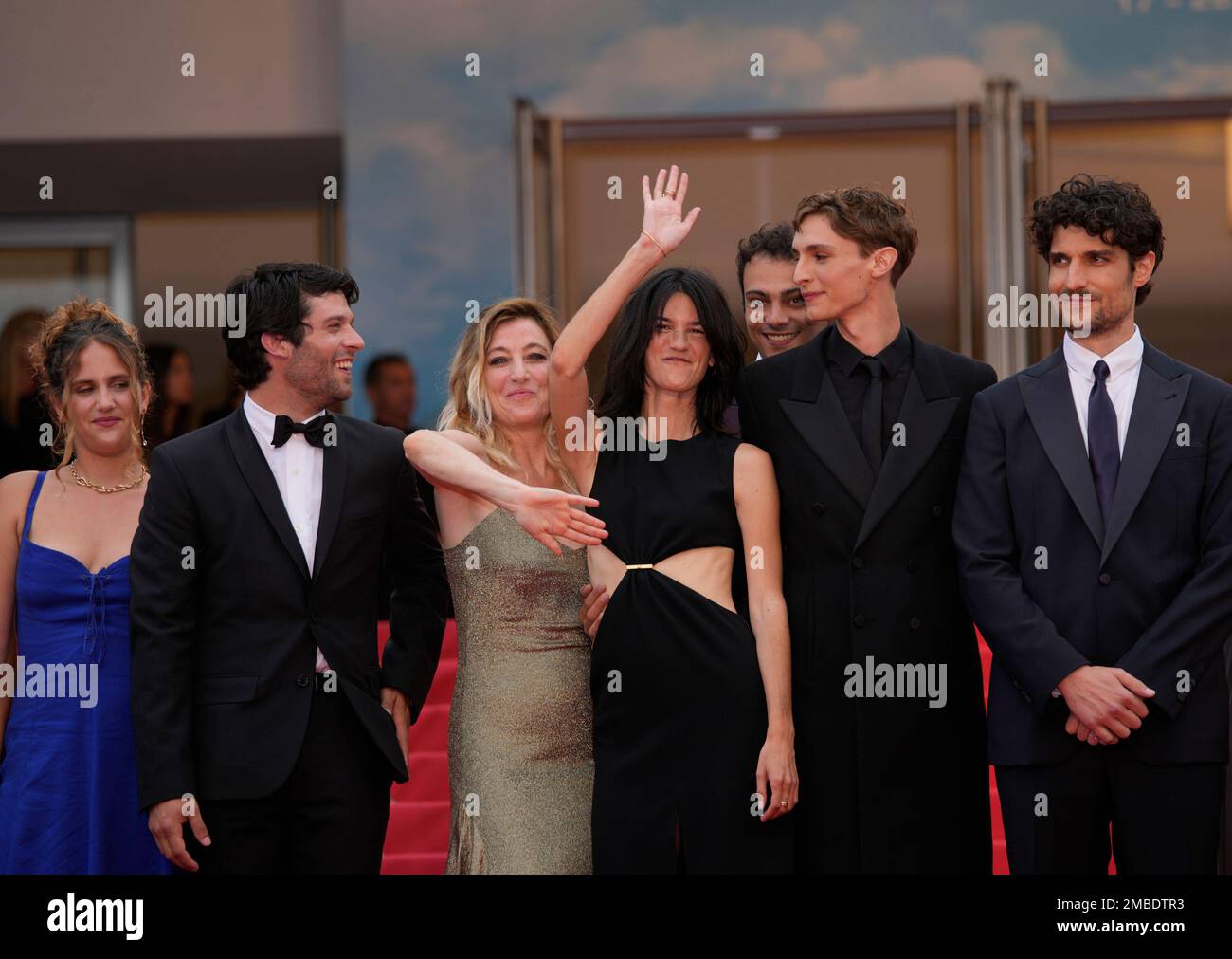 Sarah Henochsberg, from left, Baptiste Carrion-Weiss, director Valeria ...