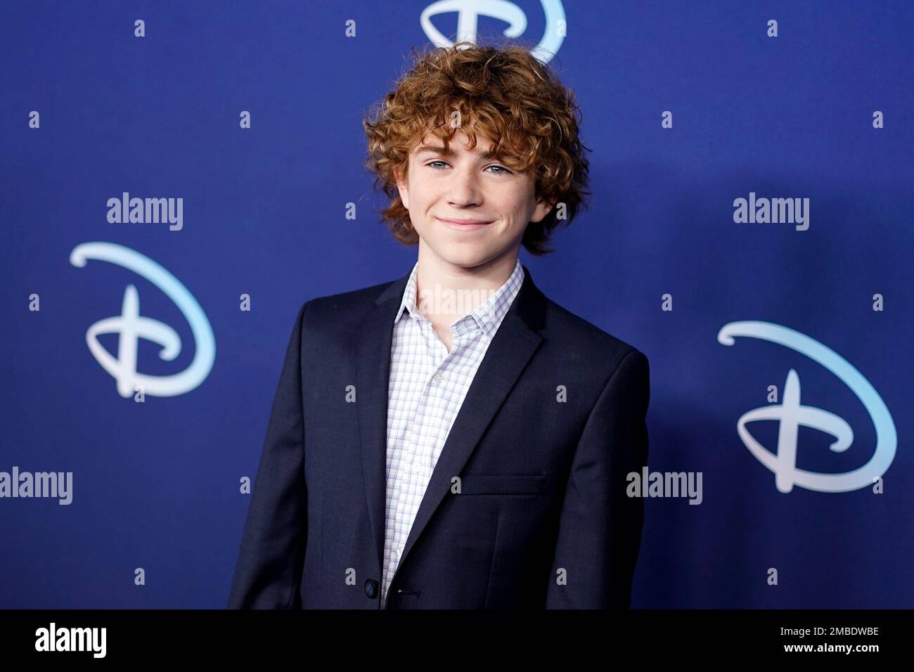 Walker Scobell attends the Disney 2022 Upfront presentation at ...