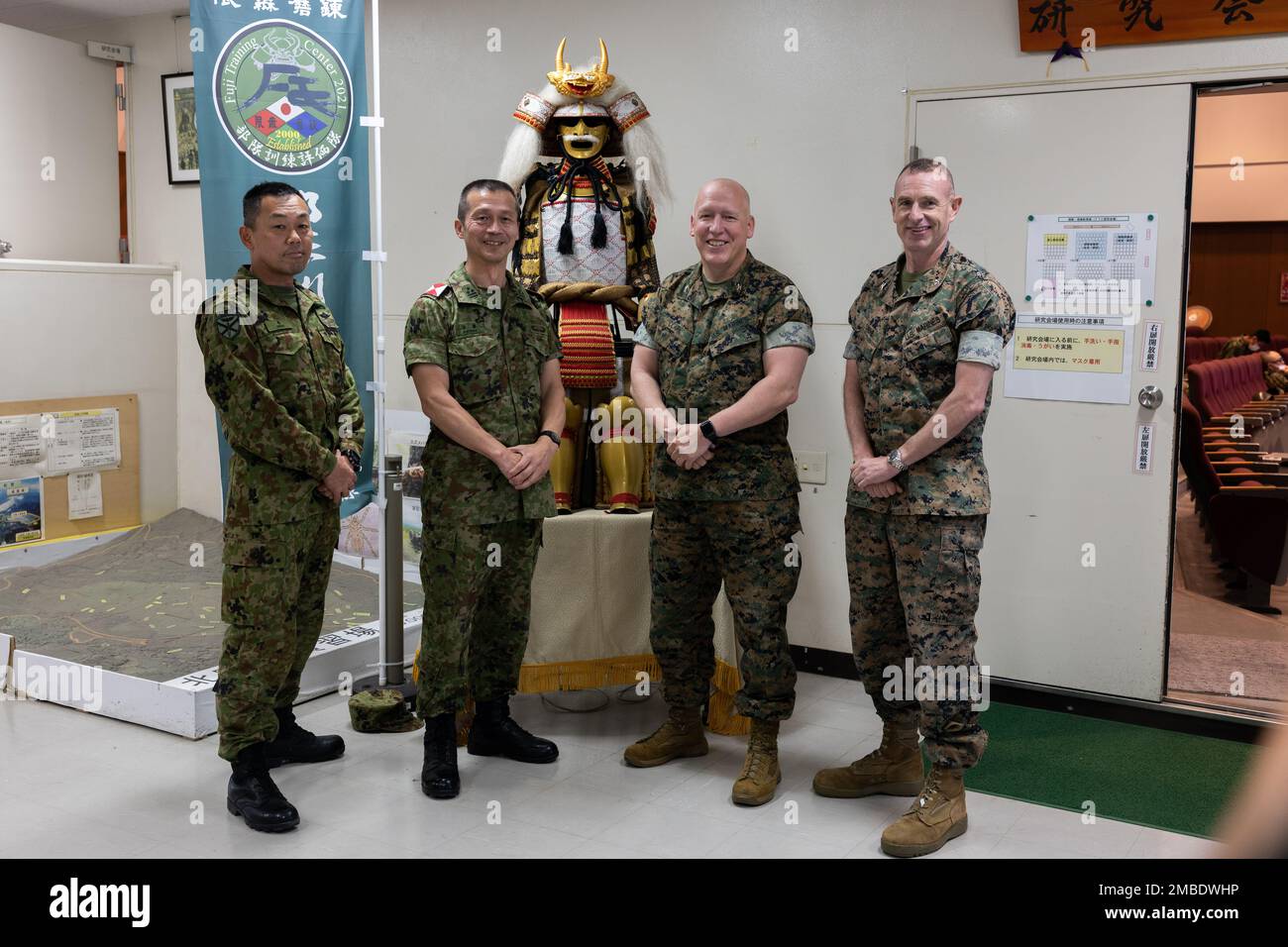 U.S. Marines Col. Erik Clark, commanding officer of 4th Marine Regiment ...