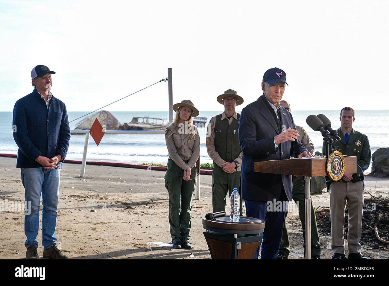 Capitola, California, USA. 19th Jan, 2023. President JOE BIDEN ...