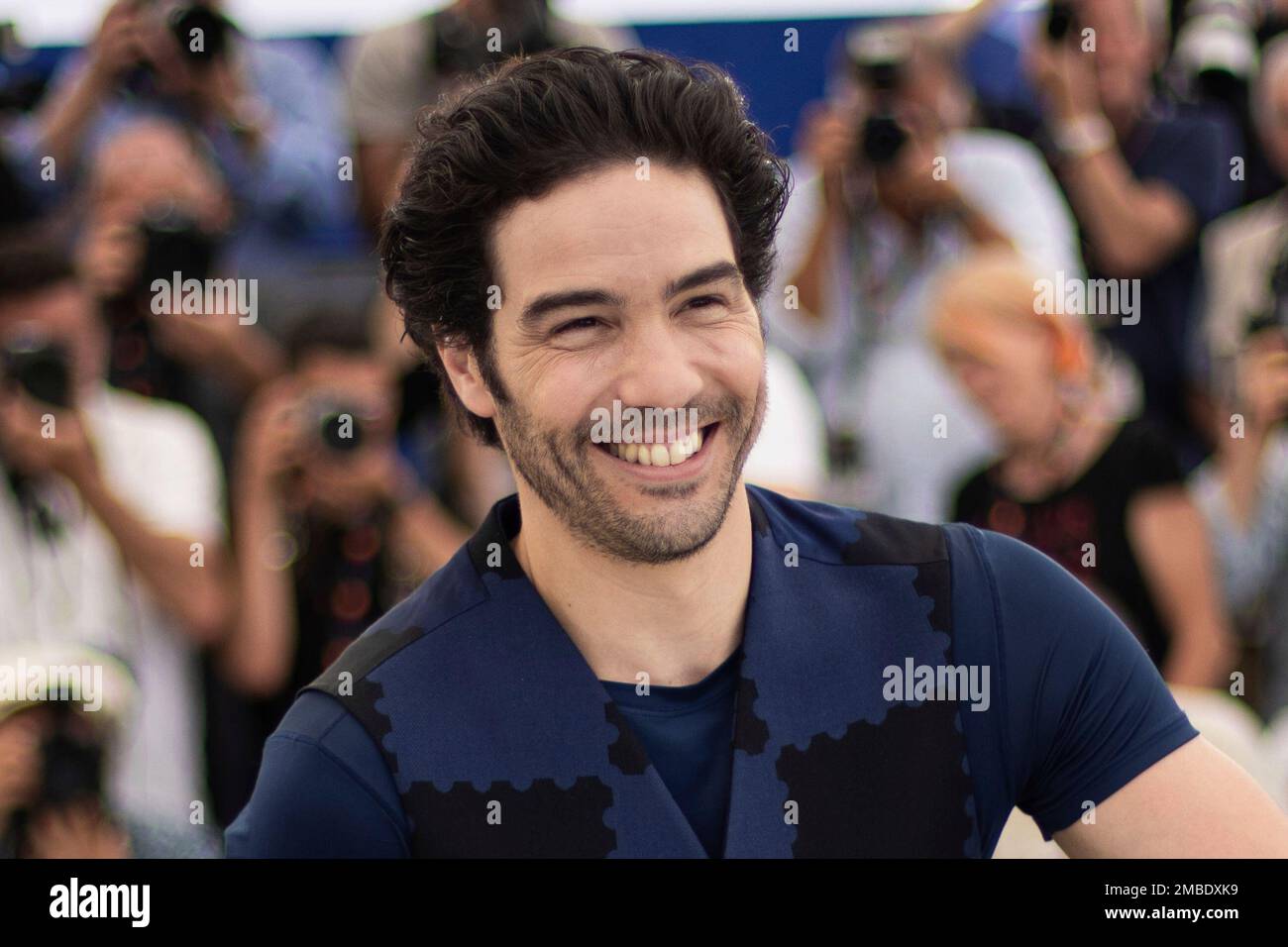 Tahar Rahim poses for photographers at the photo call for the film 'Don ...