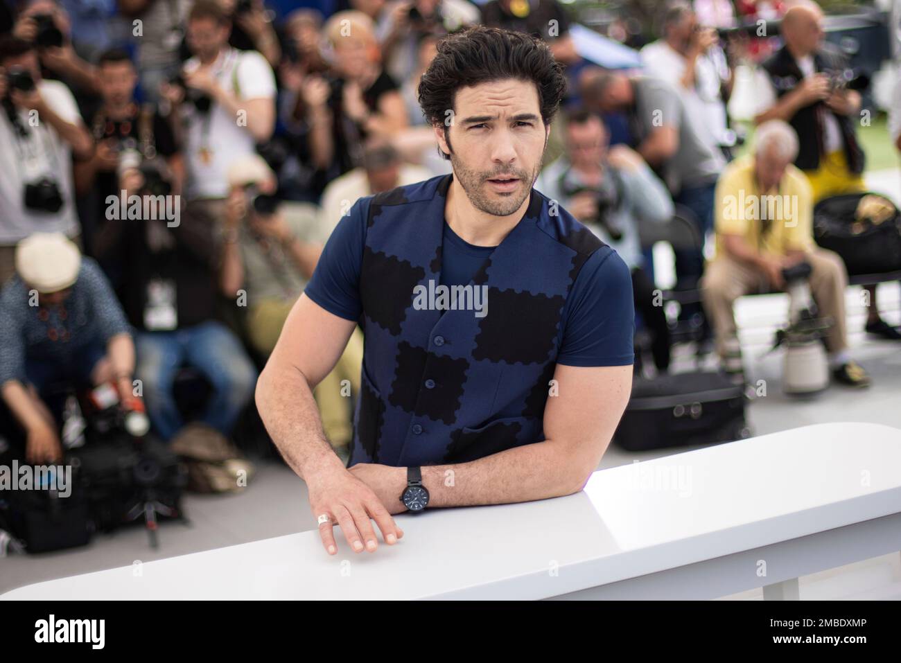 Tahar Rahim poses for photographers at the photo call for the film 'Don ...