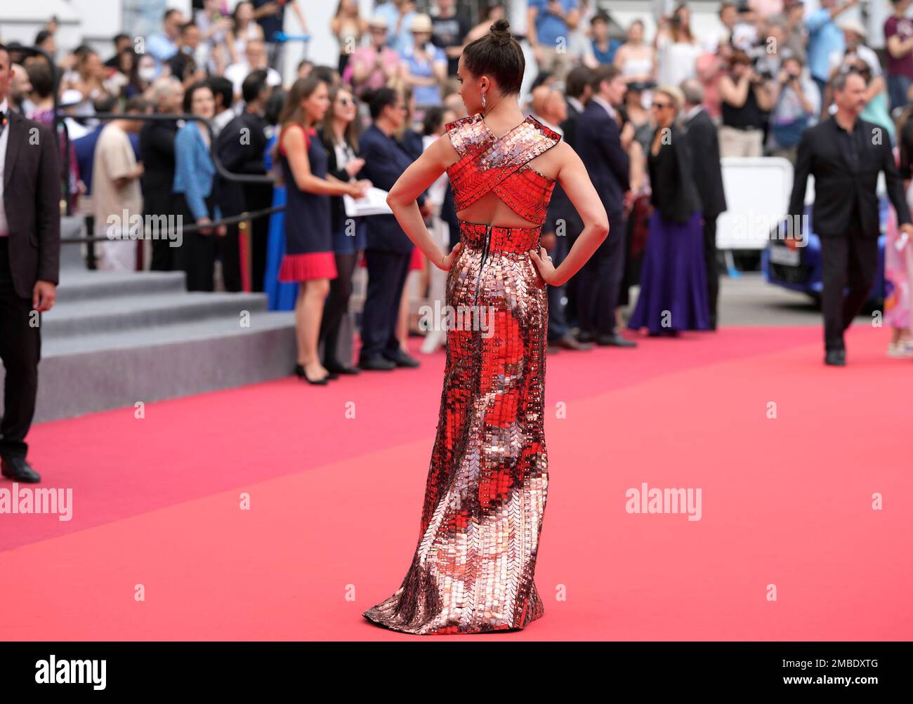 Alicia Vikander poses for photographers upon arrival at the premiere of ...