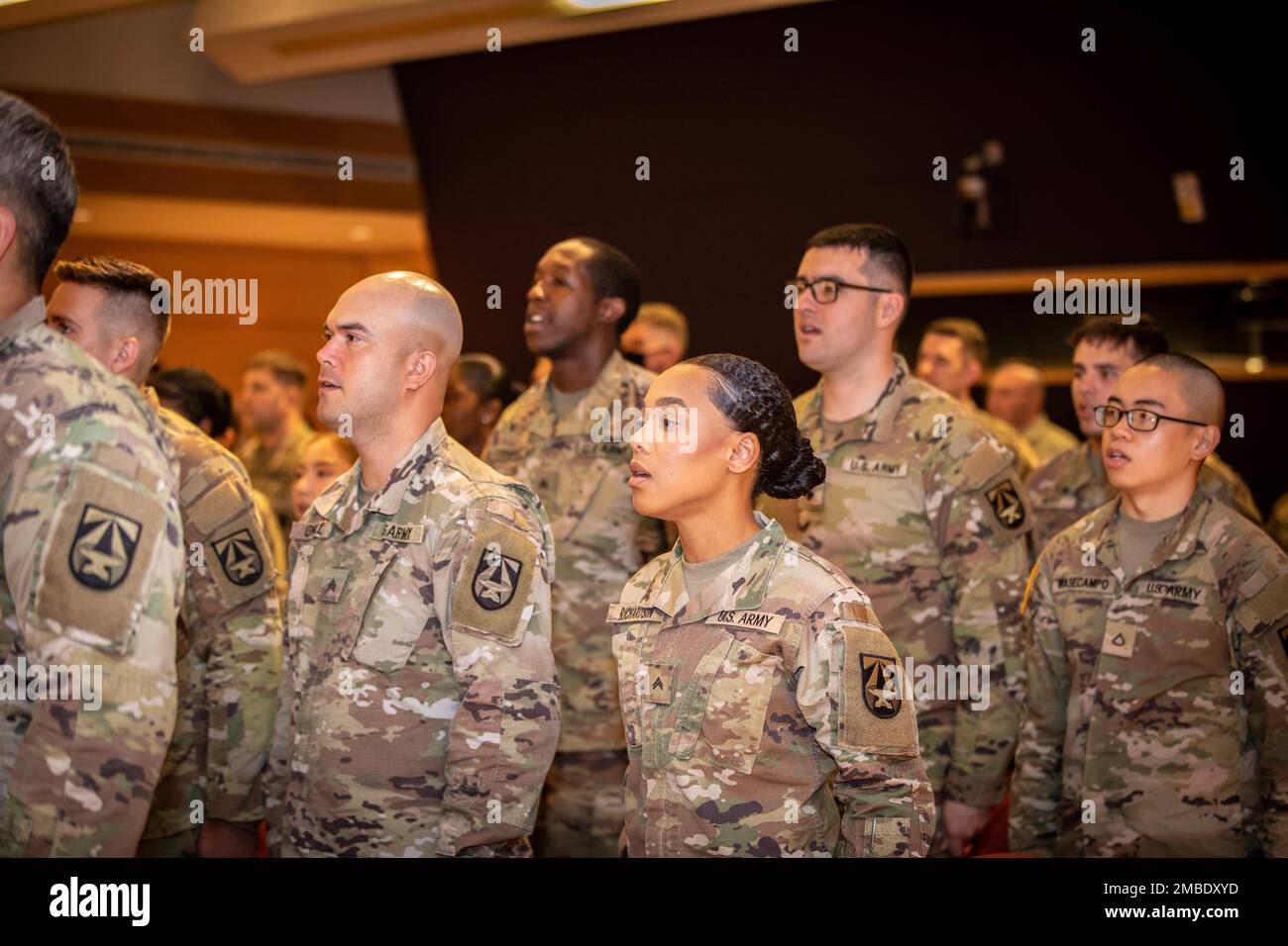 SPC Dominique Richardson, SGT Colin O'Neil, SGT Ran Francis, SPC Justin ...