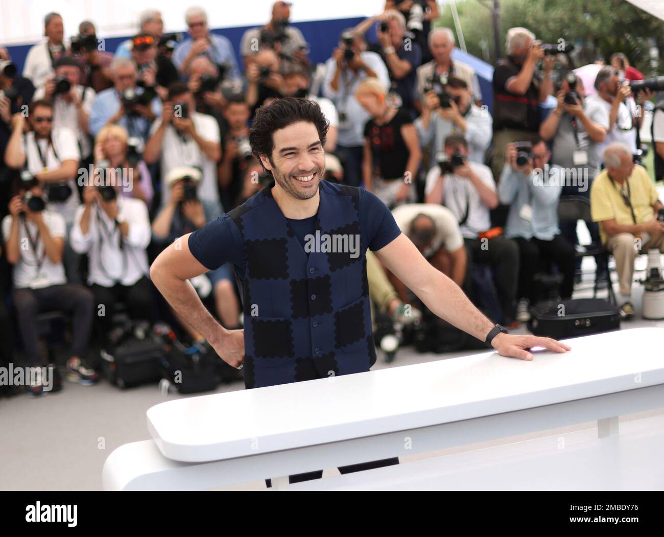 Tahar Rahim poses for photographers at the photo call for the film 'Don ...