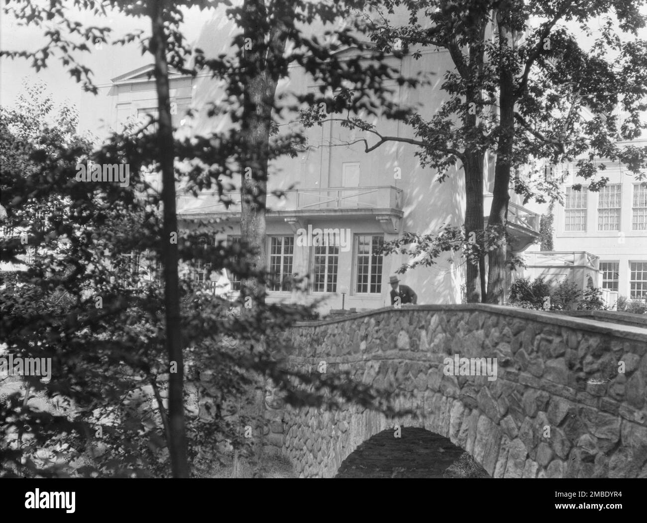 Vanderlip, Frank A., house and school, 1918 Stock Photo - Alamy
