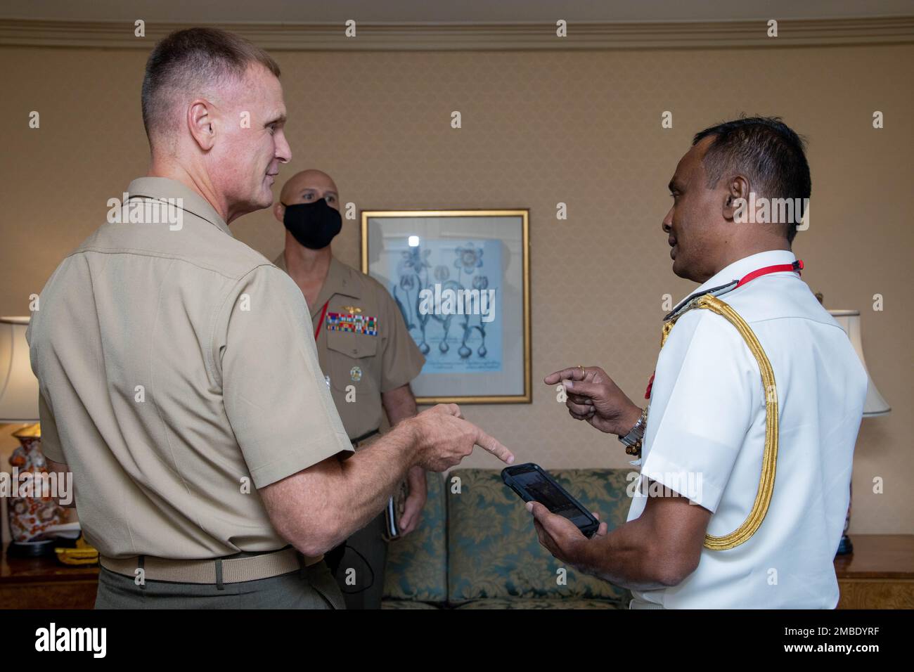 U.S. Marine Corps Lt. Gen. Steven R. Rudder, commander, U.S. Marine ...