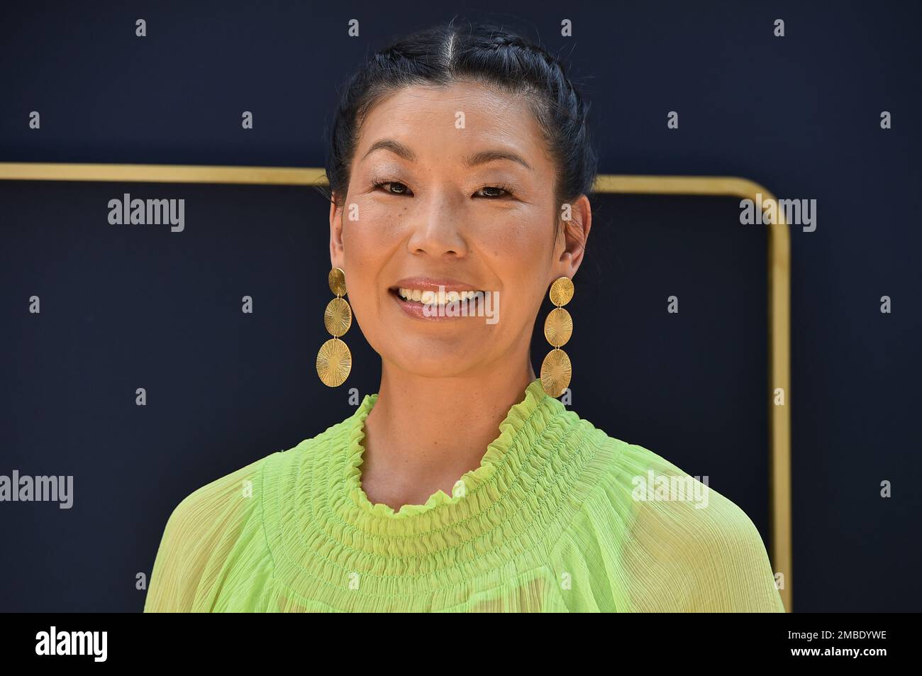 Ai-jen Poo arrives at the Gold House Gala on Saturday, May 21, 2022, at ...