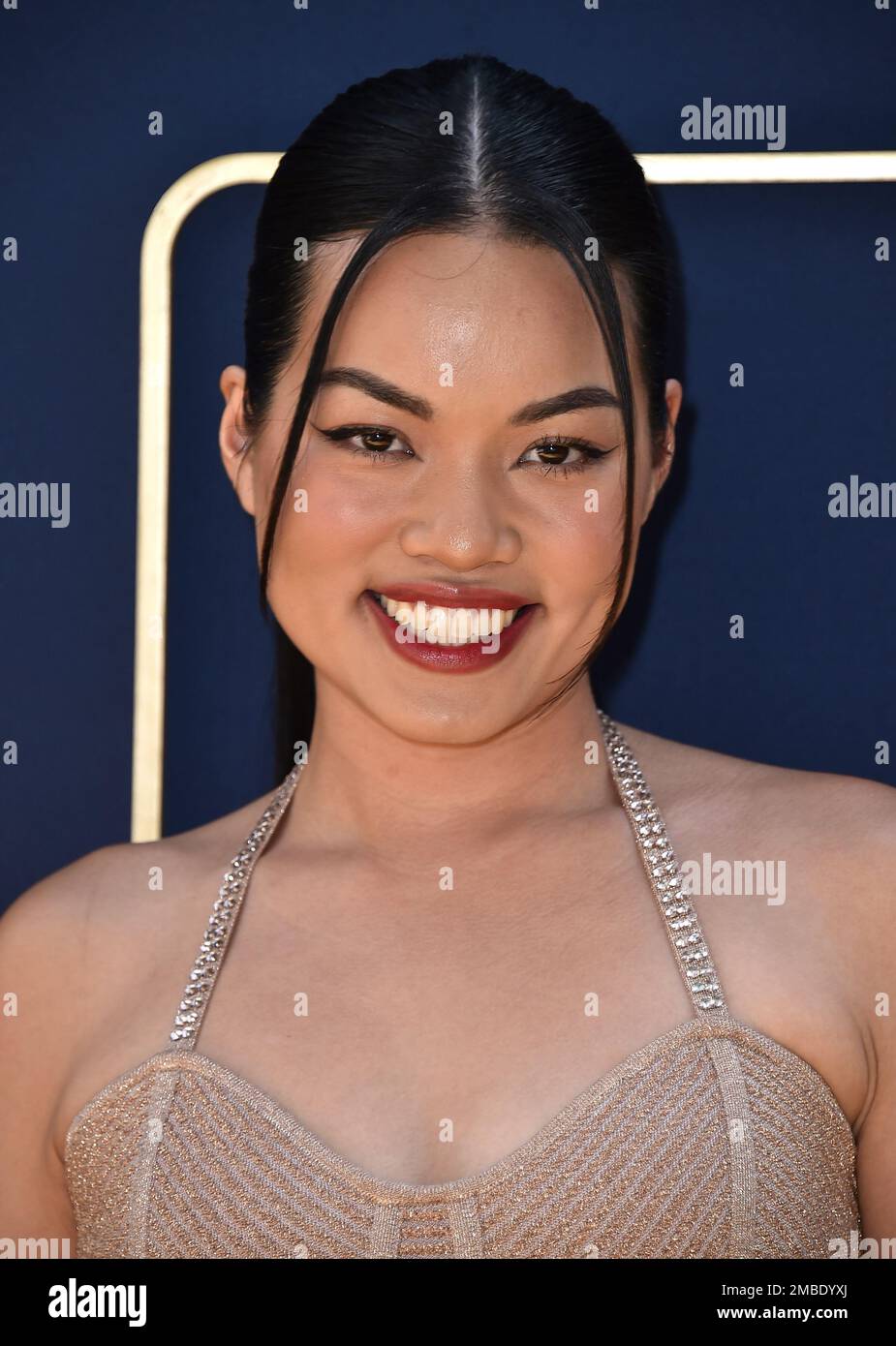 Vi Luong arrives at the Gold House Gala on Saturday, May 21, 2022, at ...