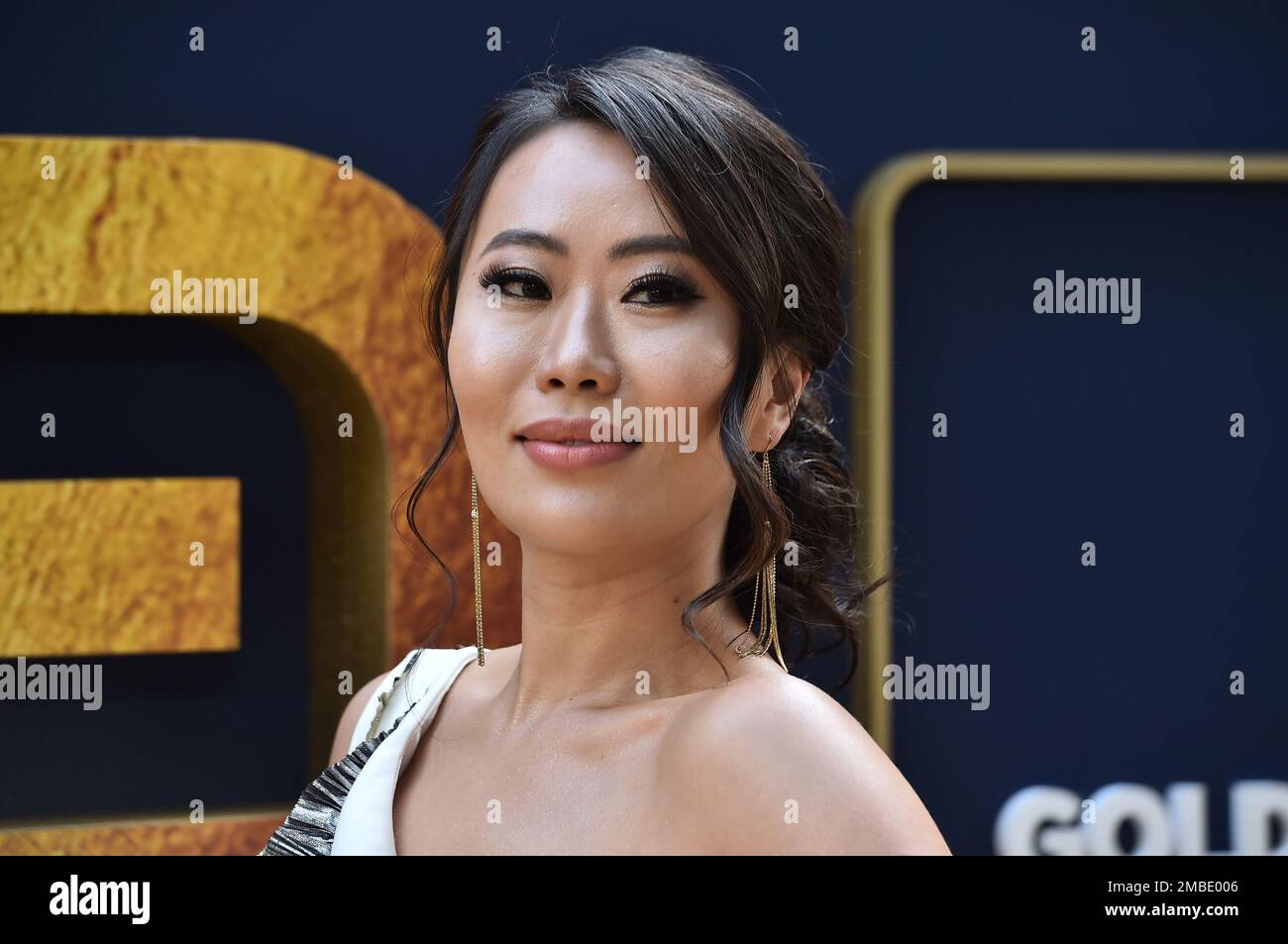 Kelly Mi Li arrives at the Gold House Gala on Saturday, May 21, 2022 ...