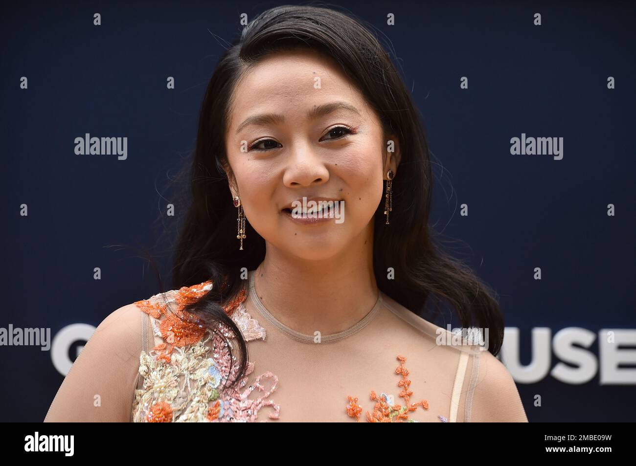 Stephanie Hsu arrives at the Gold House Gala on Saturday, May 21, 2022 ...