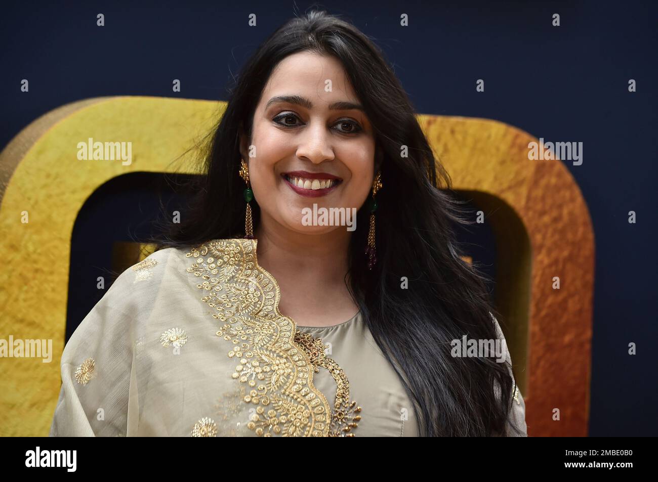 Versha Sharma arrives at the Gold House Gala on Saturday, May 21, 2022 ...