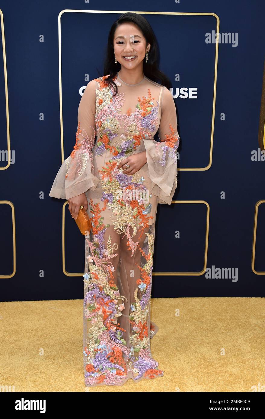 Stephanie Hsu arrives at the Gold House Gala on Saturday, May 21, 2022 ...