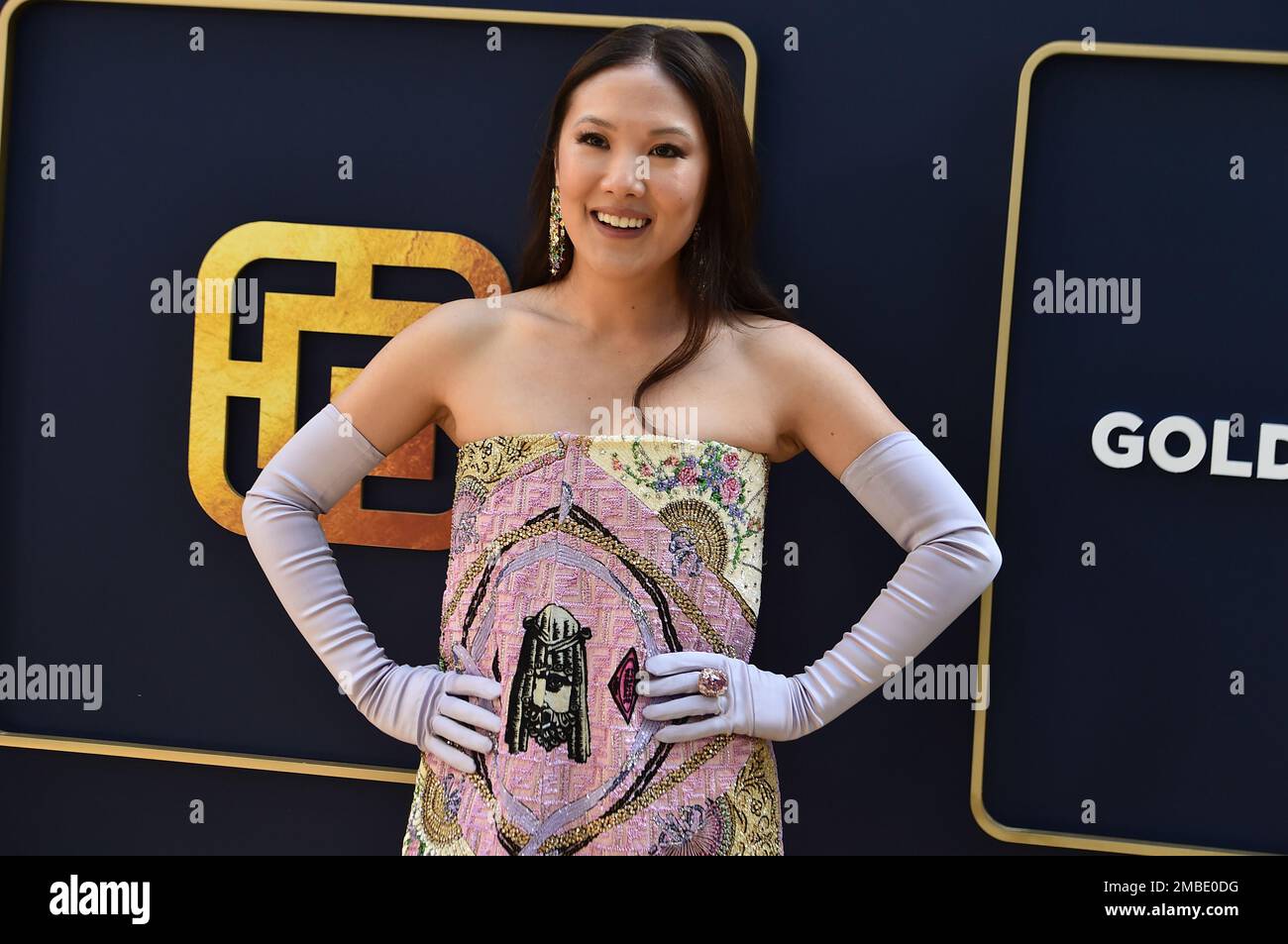 Ally Maki arrives at the Gold House Gala on Saturday, May 21, 2022, at ...