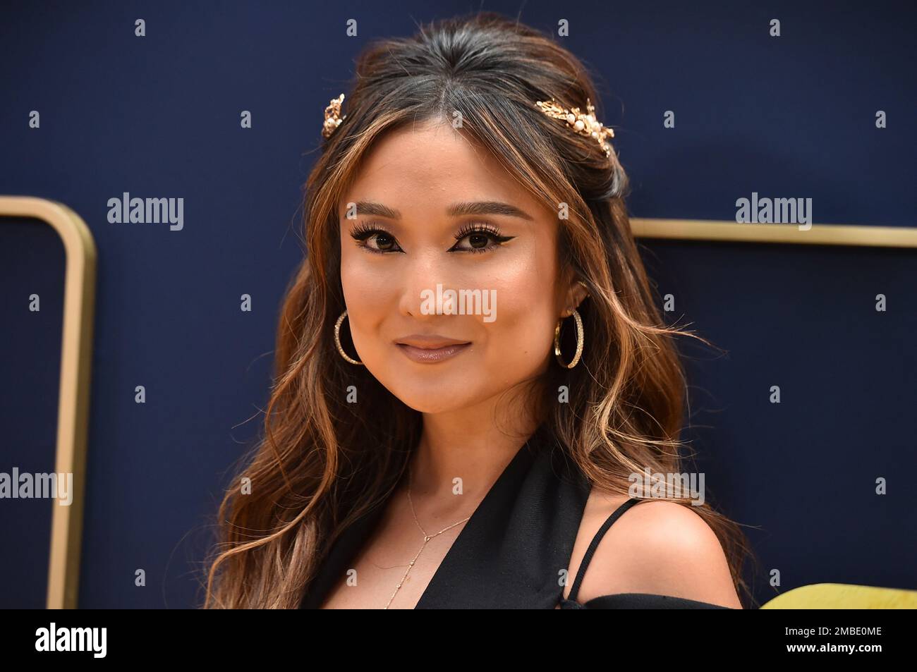 Ashley Park arrives at the Gold House Gala on Saturday, May 21, 2022 ...