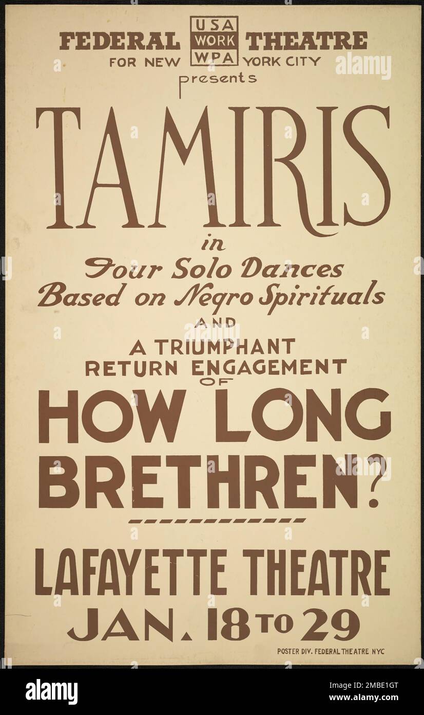 African american art 1937 hi-res stock photography and images - Alamy