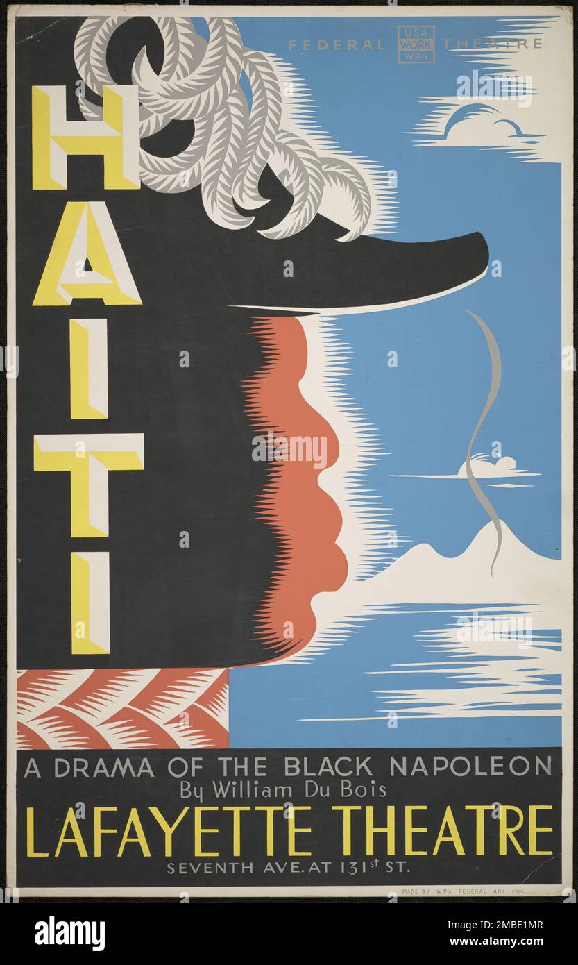 Haiti, [193-]. 'A Drama of the Black Napoleon by William Du Bois ...