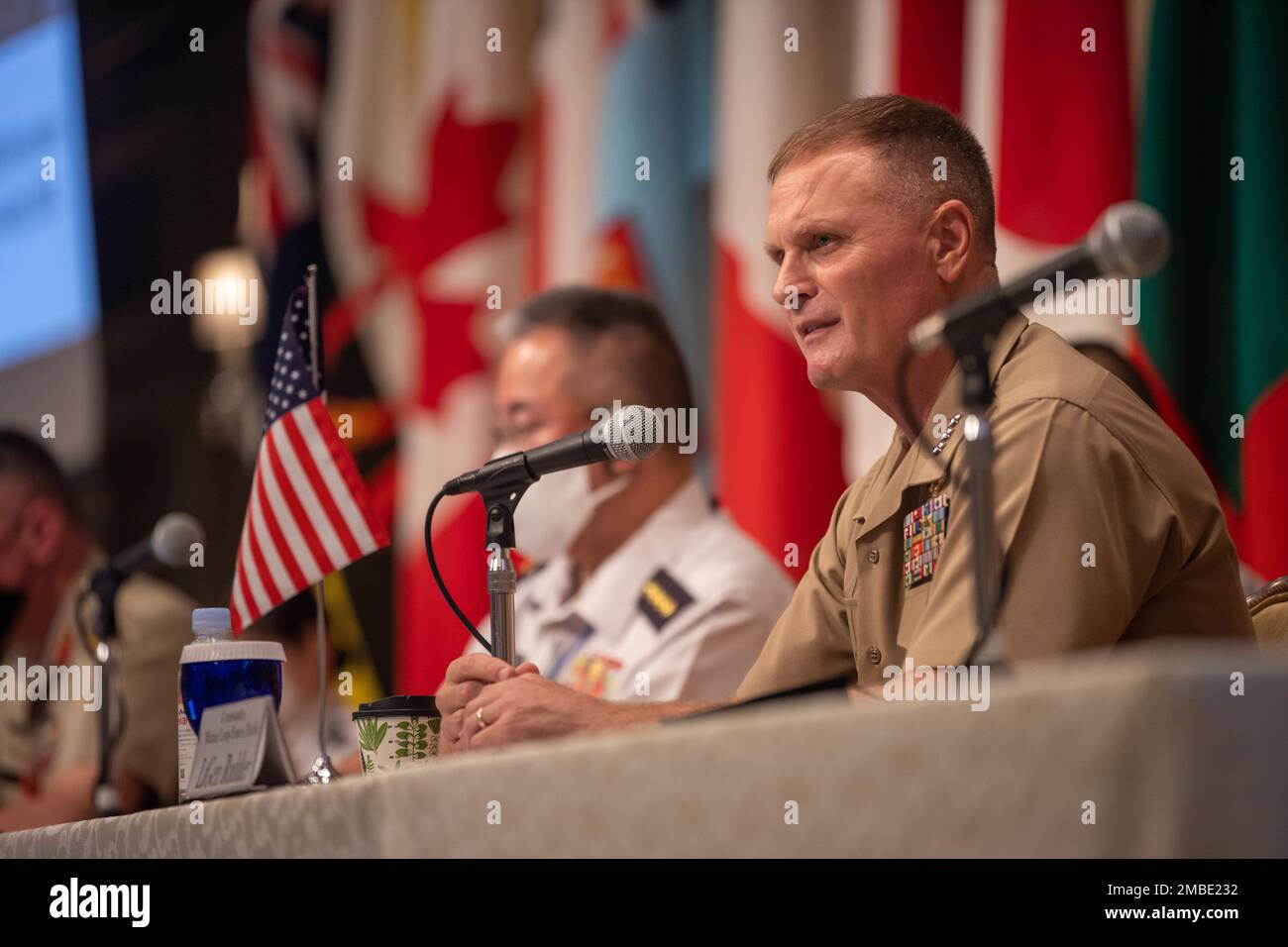 U.S. Marine Corps Lt. Gen. Steven R. Rudder, commander, U.S. Marine ...