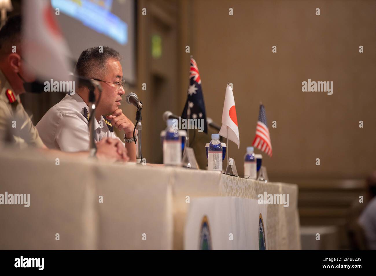 Japan Self-Defense Force, Chief of Staff Gen. Yoshihide Yoshida, speaks ...