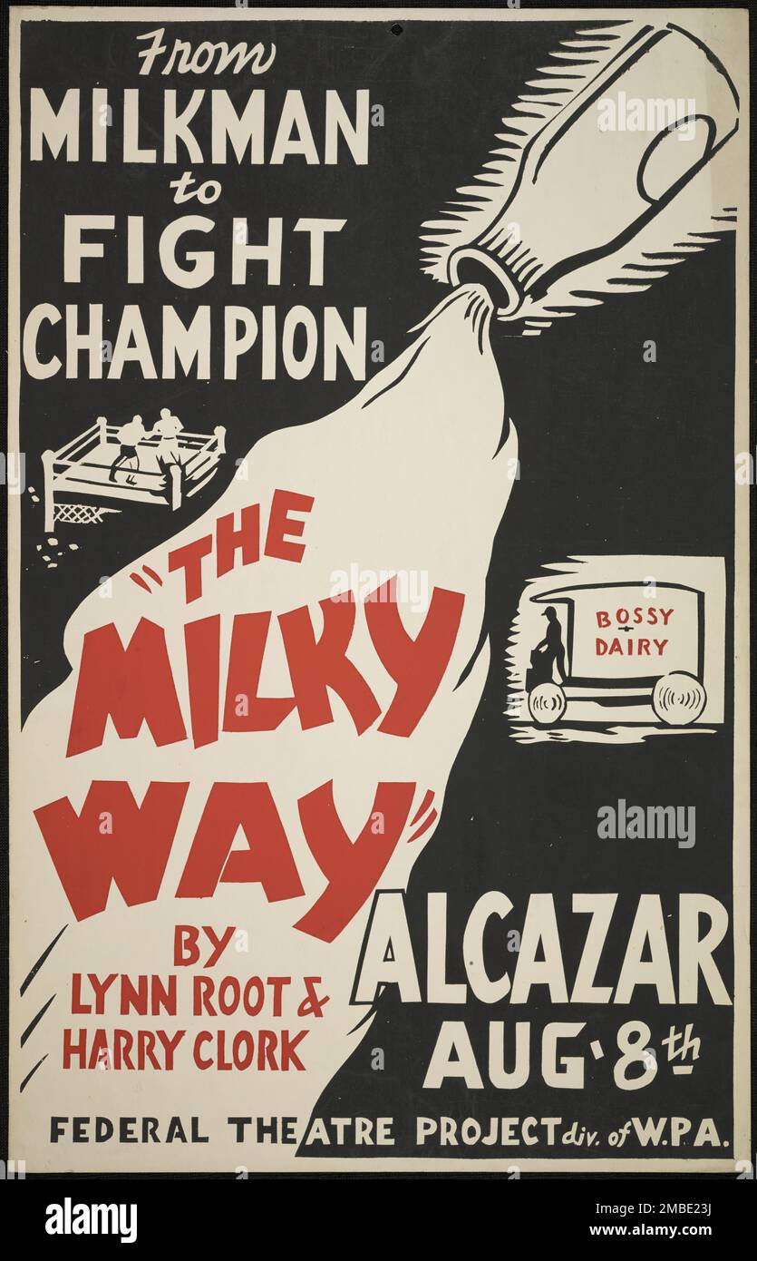 The Milky Way, [193-]. 'From Milkman to Fight Champion - "The Milky Way ...