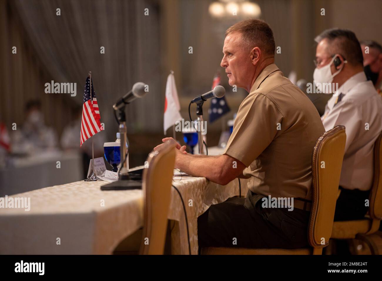 U.S. Marine Corps Lt. Gen. Steven R. Rudder, commander, U.S. Marine ...