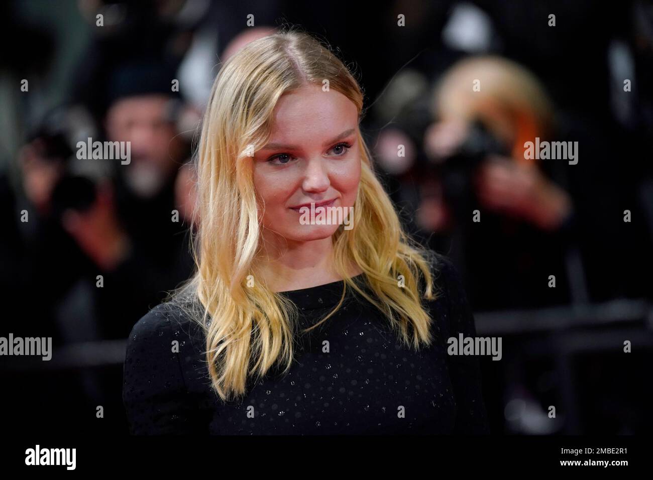 Maria Dragus poses for photographers upon arrival at the premiere of ...
