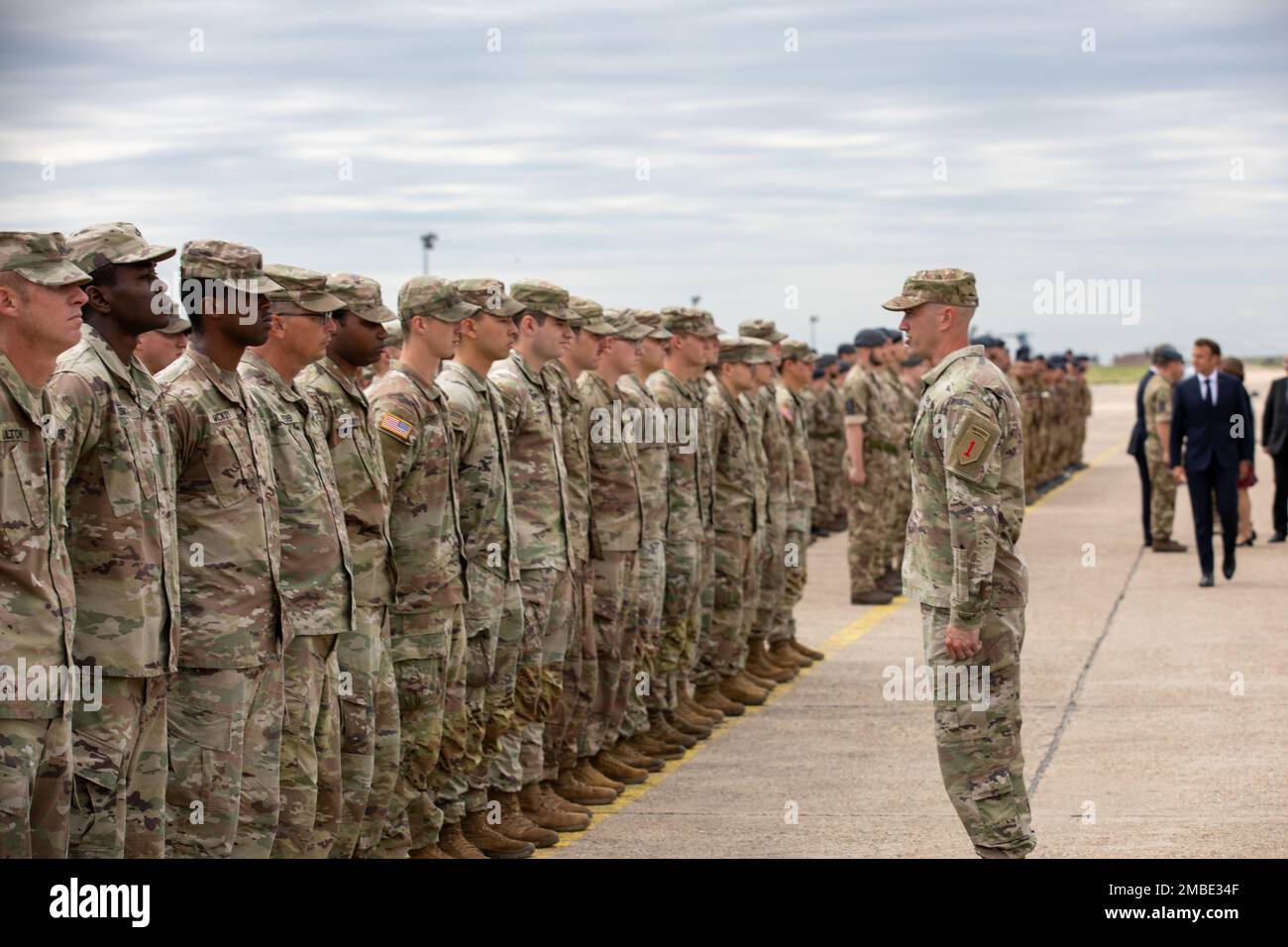 U.S. Army Lt. Col. Matthew Kelley, commander of 1st Battalion, 16th ...