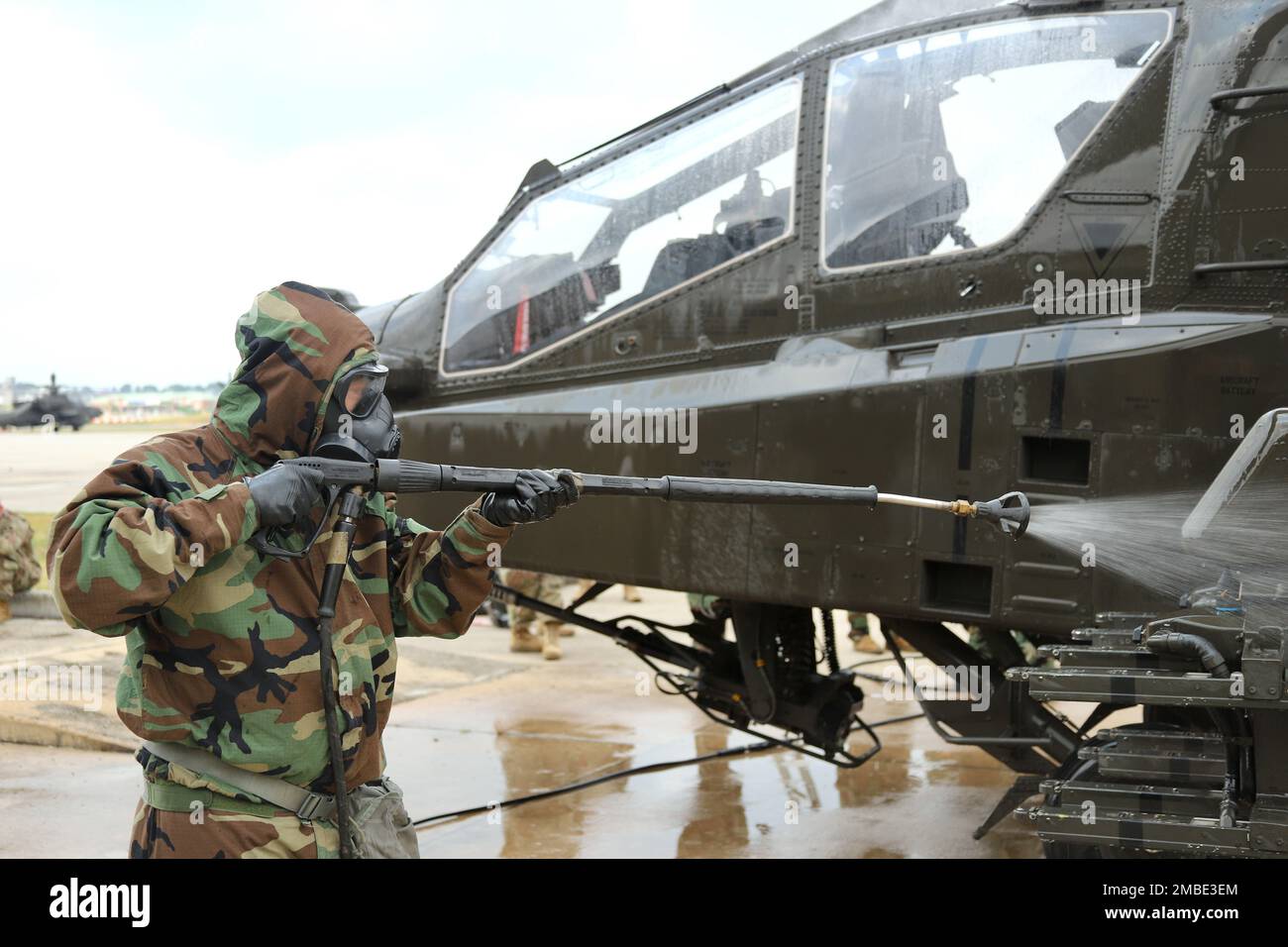 Soldiers from 23rd Chemical Battalion, 2nd Infantry Division ...