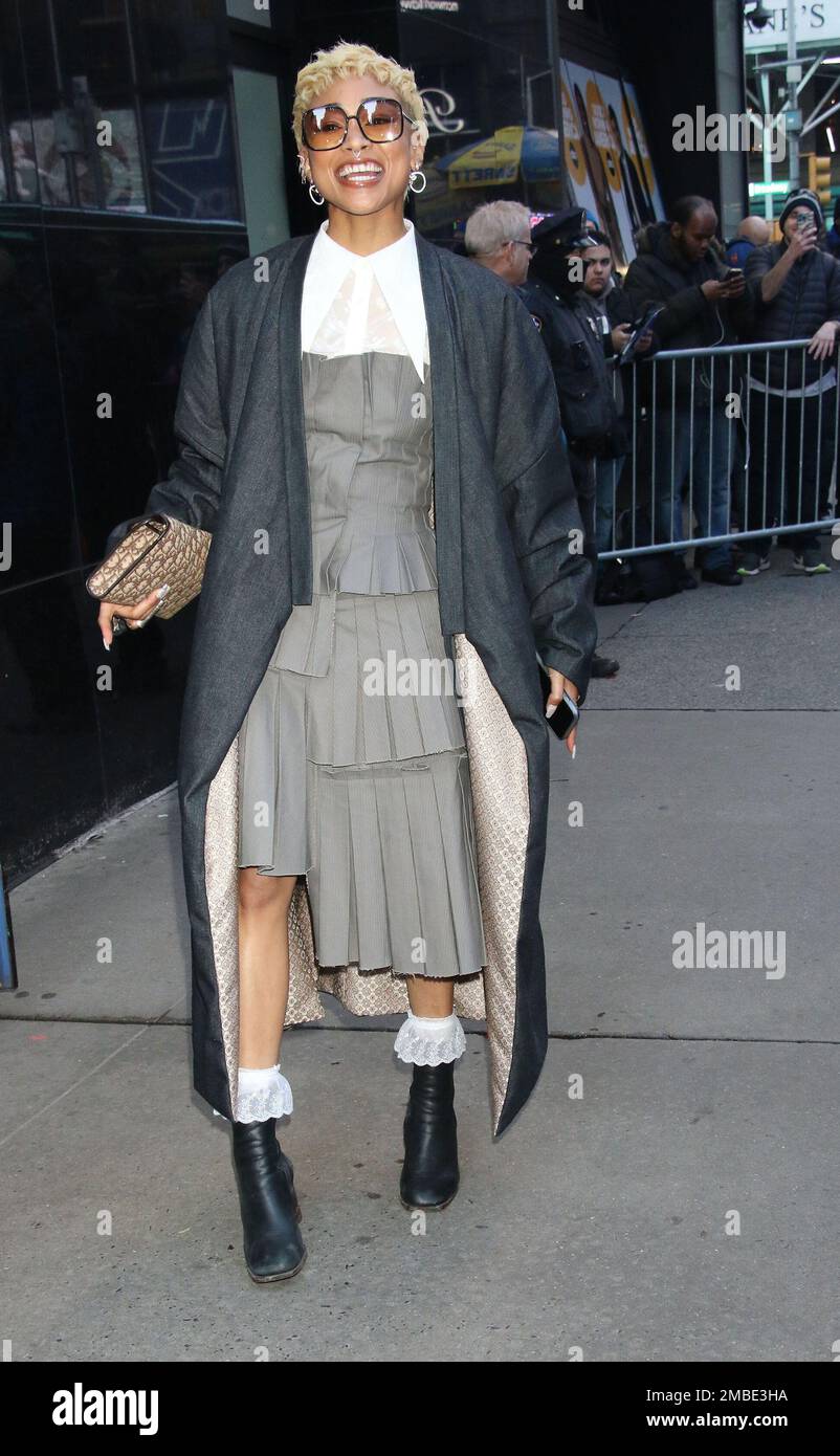 Tati Gabrielle on Good Morning America to talk about new season of You ...